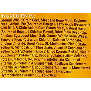 Pedigree Complete Nutrition Adult Dry Dog Food Roasted Chicken, Rice & Vegetable Flavor Dog Kibble, 30 lb. Bag