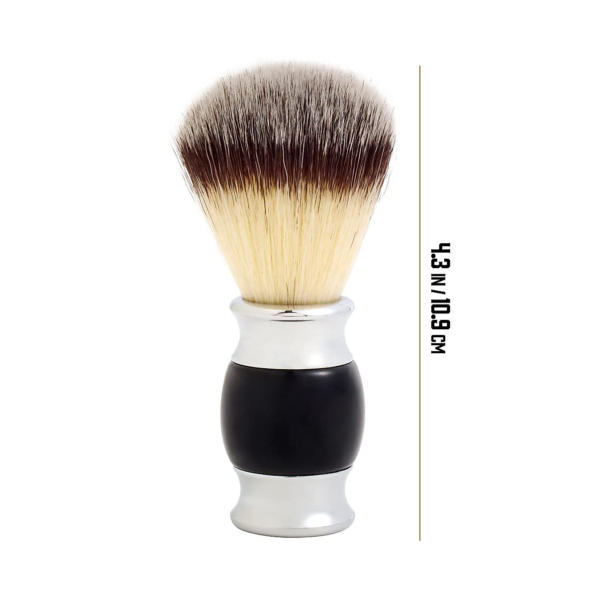 Union Razors S3 Shaving Brush with Chrome Handle