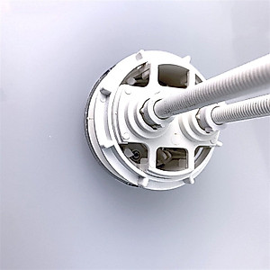 EEASSA Toilet Flush Valves Bathroom Toilet Press Flush Switch Button Closestool Round Big Dual Push Button Toilet Press Flush Switch Button,JO21013 Toilet Tank Button