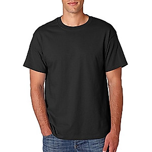 Hanes 6.1 oz. Beefy-T Tall, LT, BLACK