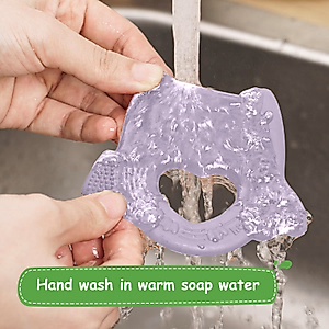 haakaa Silicone Owl Teether,Food-Grade Smiling Teething Toy for Infants, Soft Chew Toys for Babies, BPA Free, Toy for 3 Months+