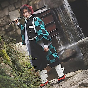 Demon Slayer Anime Sword - 41 Inch - Zenitsu, Tanjirou & Rengoku Styles - With Belt