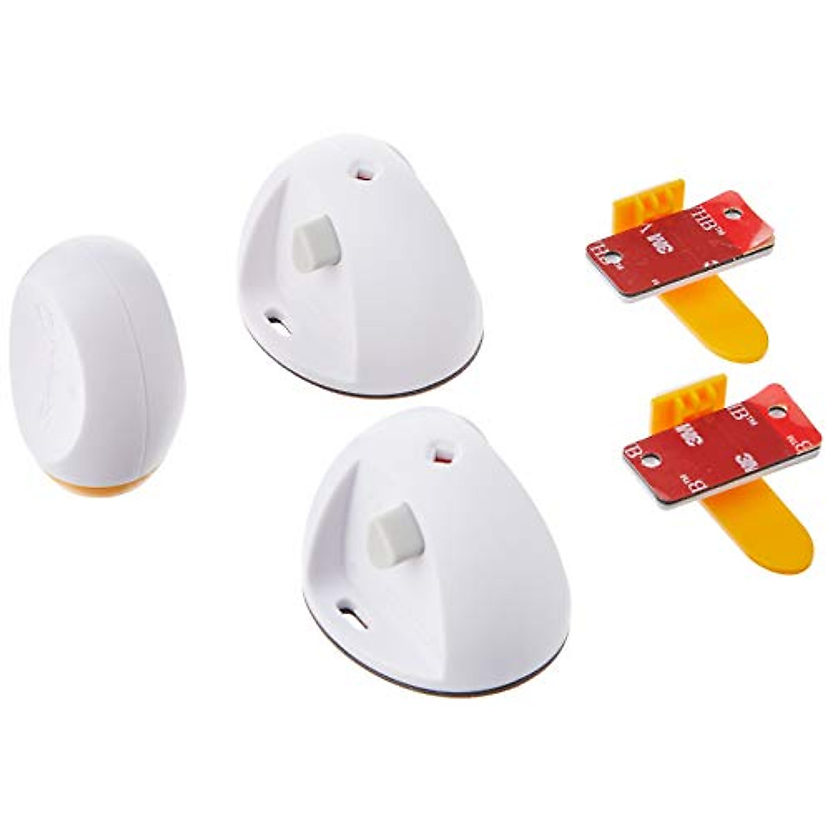 Safety 1st Adhesive Magnetic Lock System, 2 Locks And 1 Key