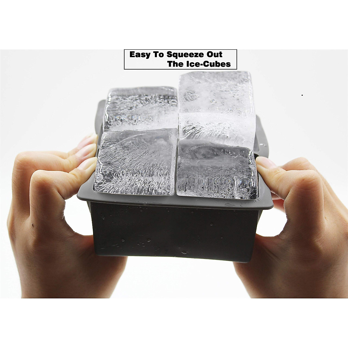 Whisky Stone Set include 4 Large Granite Whisky Rocks + Silicone Ice cube tray + Stainless steel Tong. Large and reusable whisky stone could chill your Whisky & Beverage longer, and keep the drink coo