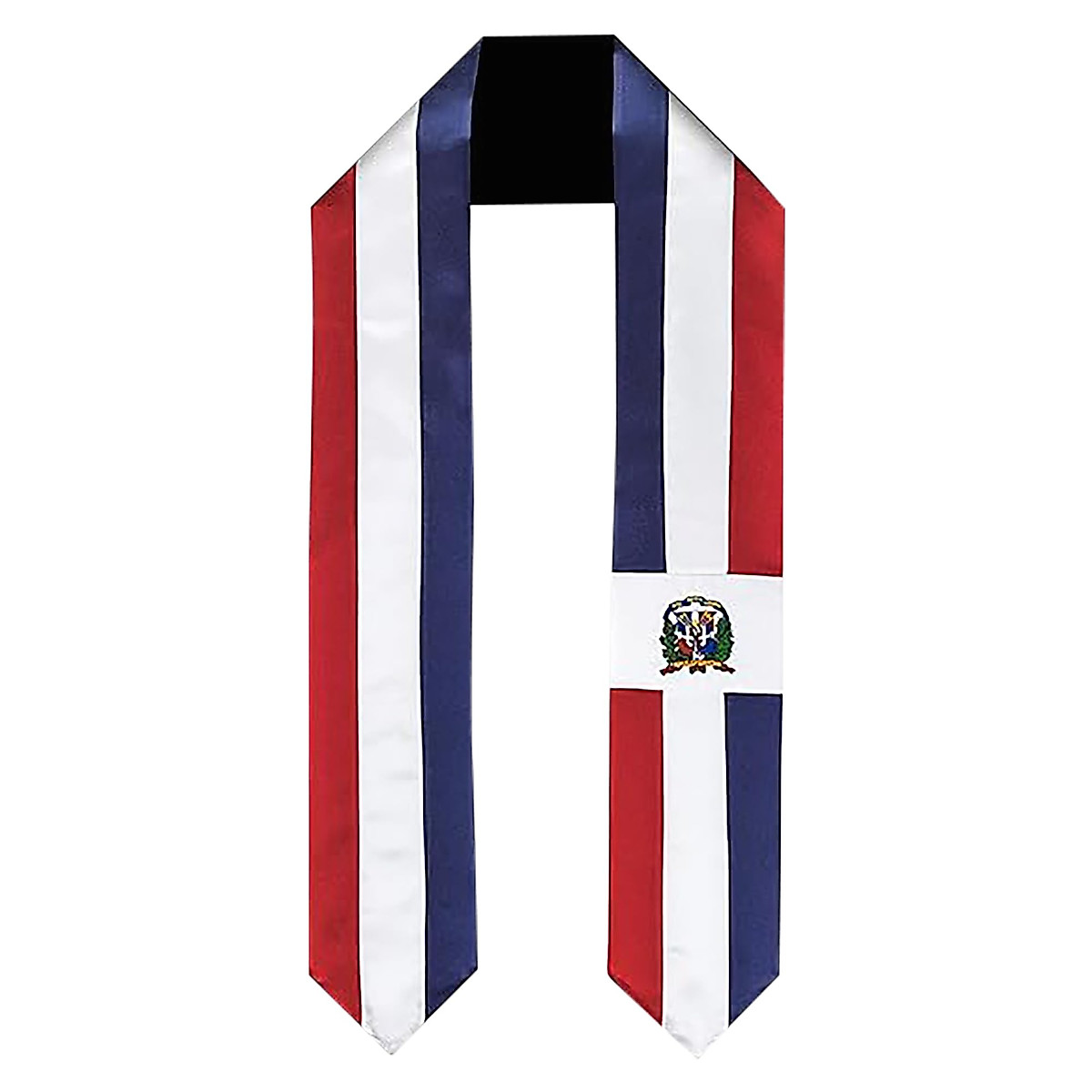 Vision Wear Dominican Republic Flag Graduation Sash/Stole International Study Abroad