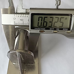 MATIHAY 2 Pack Wall Mount Flat Back Gate Hinges,Outdoor Chain Link Fence Gate Hinges,Heavy Duty Stainless Steel Wall Plate Hinges,Wood Fence Link Gate Hinges(Screws Not Included)