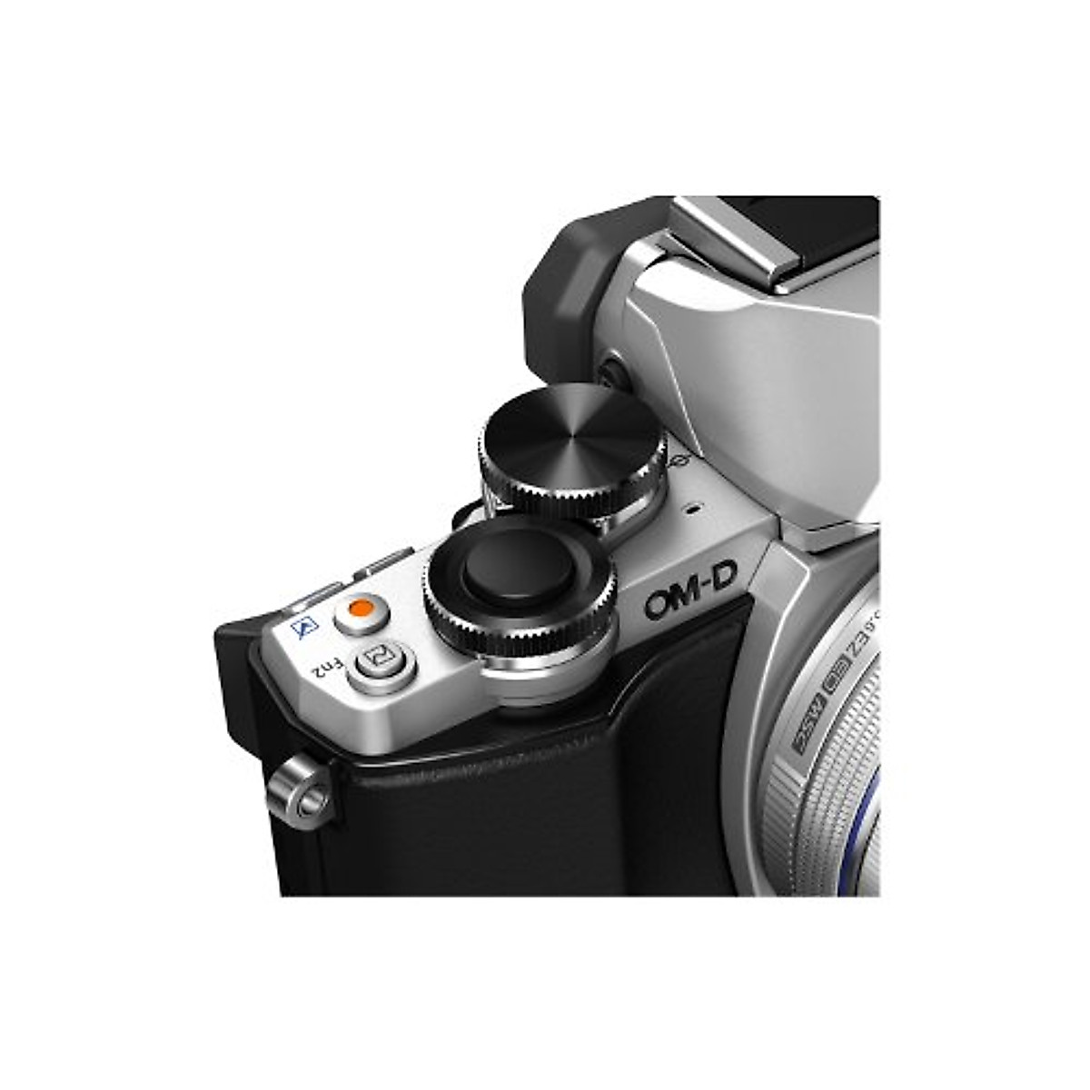 Olympus OM-D E-M10 with M.Zuiko ED 14-42mm 1:3.5-5.6 EZ Lens - Silver - International Version (No Warranty)