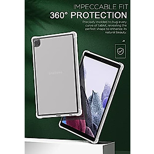 MoKo Case Fits Samsung Galaxy Tab A7 Lite 8.7-Inch 2021 Release Tablet Model SM-T225/T220/T227/T227U, Matte Soft Flexible FrostedTPU Skin Bumper Back Cover Shell, Matte