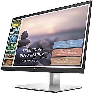 HP E24t G4 23.8" LCD Touchscreen Monitor - 16:9-5 ms GTG (OD),Black, Silver