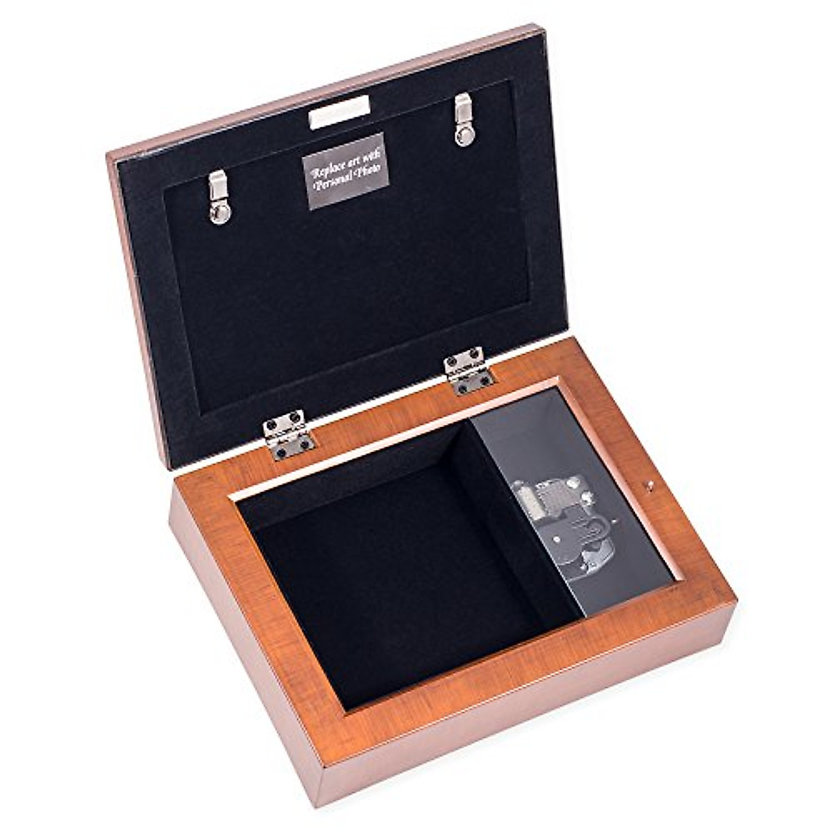 Cottage Garden Sweet Sixteen Every Year Special Woodgrain Rope Trim Jewelry Music Box Plays You are My Sunshine