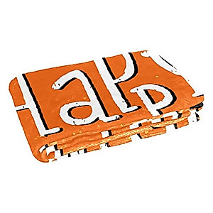 Halloween Bats on Black and White Chevron Prints Soft Warm Cozy Blanket Throw for Bed Couch Sofa Picnic Camping Beach, 150×100cm