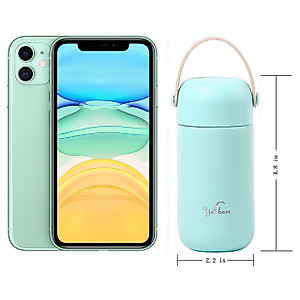 Yerbam 5.5oz Mini Tumbler Stainless Steel Vacuum Insulated Water Bottle Double Wall Thermos Flask Small Size BPA Free Leakproof (brink pink)