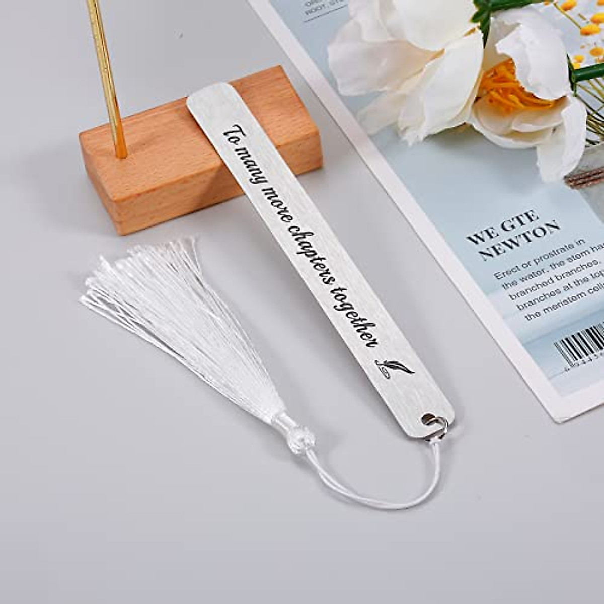 Bookmarks for Women with Tassel Gift Valentines Day Gifts for Him Her Birthday Christmas Holiday Graduation Anniversary Bookmarks I Love You Gift for Girlfriend Boyfriend Wife Husband Lover Couple