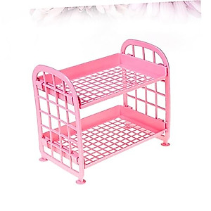 FUNOMOCYA 2pcs Storage Rack Storage Shelf Desktop Organizer Rack Kitchen Draining Shelf Storage Shelves Vegetables Rack Fruit Shelf