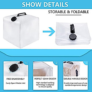 2 Pack Heavy Duty Pool Weight Plastic Sand Bags, Universal Pool Weight for Above Ground Entry Systems, Steps and Ladders