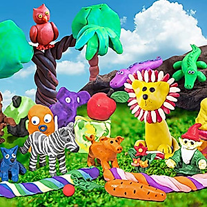 Magic Clay - Air Dry Clay 24 Colors, Modeling Clay for Kids with Tools, Soft & Ultra Light, Toys Gifts for Age 3 4 5 6 7 8+ Years Old Boys Girls Kids