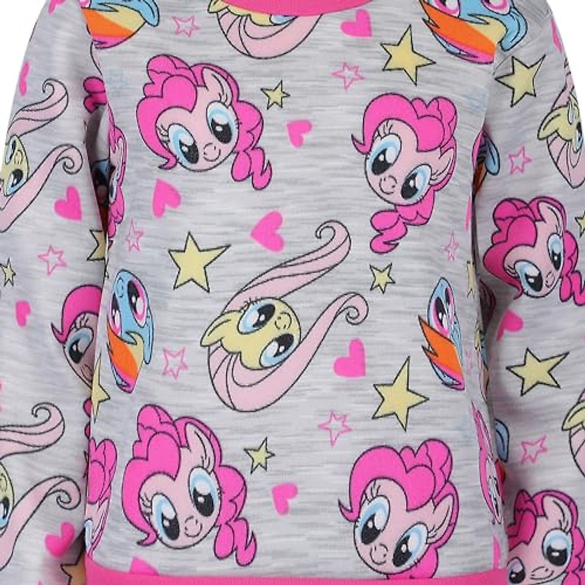 My Little Pony Girls Long Sleeve Sweatshirt and Pants Set for Little and Big Kids