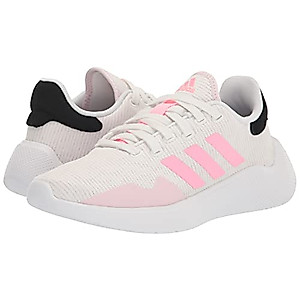 adidas Women's Puremotion 2.0 Sneaker, White/Beam Pink/Almost Pink, 9.5