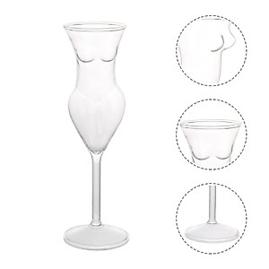 Novelty Champagne Goblet Wine Glasses Female Body Glasses for Home Restaurant Bar Party Decoration