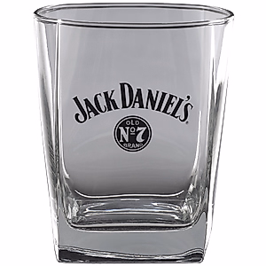 Jack Daniel's Licensed Barware Bug Swing Logo Double Old Fashioned Glass