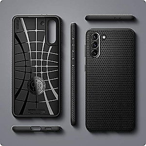 Spigen Liquid Air Armor Designed for Galaxy S21 Plus Case (2021) - Matte Black