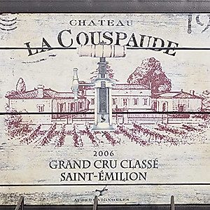 Deco 79 Vintage Metal Wall Wine Rack, 25"W x 14"H, Black