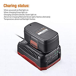 19.2V C3 Charger Replacement for Craftsman 140152004 DieHard XCP Li-ion Ni-CD Battery 1425301 1323903 130279005 11375 11376 315.PP2011 for Craftsman Battery Charger