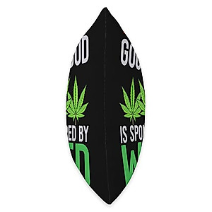 Funny Weed Lover Gifts Cannabis Pot Smoker Weed Good Mood Smoking Marijuana 420 Throw Pillow, 18x18, Multicolor