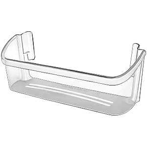 240323002 Refrigerator Door Bin Shelf Compatible with Frigidaire or Electrolux, Bottom Shelves, Clear, Replaces PS429725, AH429725, AP2115742，Single