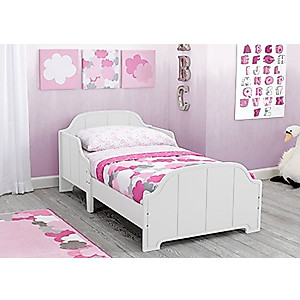 Delta Children MySize Toddler Bed with Bell-Shaped Headboard