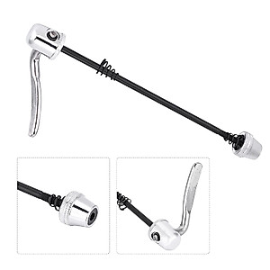 Bike Quick Release Skewer, Steel Lightweight Release Skewer for Mountain Bike Indoor Cycling Trainer