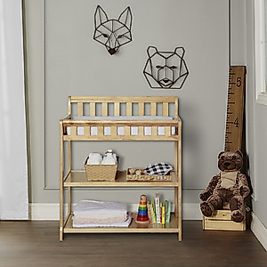 Dream On Me Ashton Changing Table, Natural, 34x20x40 Inch (Pack of 1)