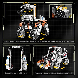 LEPANDA 3 in 1 Remote & APP Control Robotic Dog, STEM Robot Building Kit, RC Toy for Kids Science Learning, DIY Educational Gift Set for Age 8 + Boys & Girls