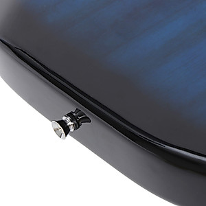 ZENY 39" Full Size Electric Guitar with Amp, Case and Accessories Pack Beginner Starter Package, Blue Ideal Christmas Thanksgiving Holiday Gift