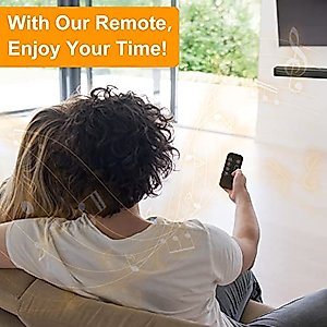 Remote Control for Bose Smart Soundbar 300 Only, 843299-1100 Remote Control Replacement, Remote Compatible with Bose 300 Soundbar Remote Control with Battery