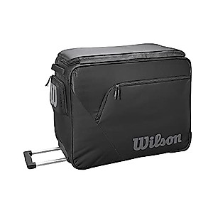 WILSON Ball Bucket Bag, Black, 27" L x 14.5" W x 20.5" H
