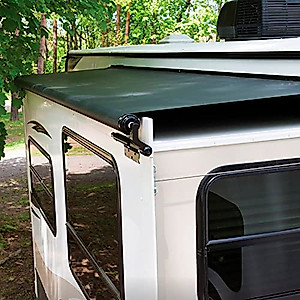 Slideout Topper Awning Replacement Fabric Cut to Fit (156", White)