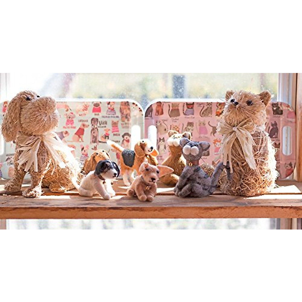 Boston International Melamine Serving Tray with Handles, 15" X 8", Hot Dogs