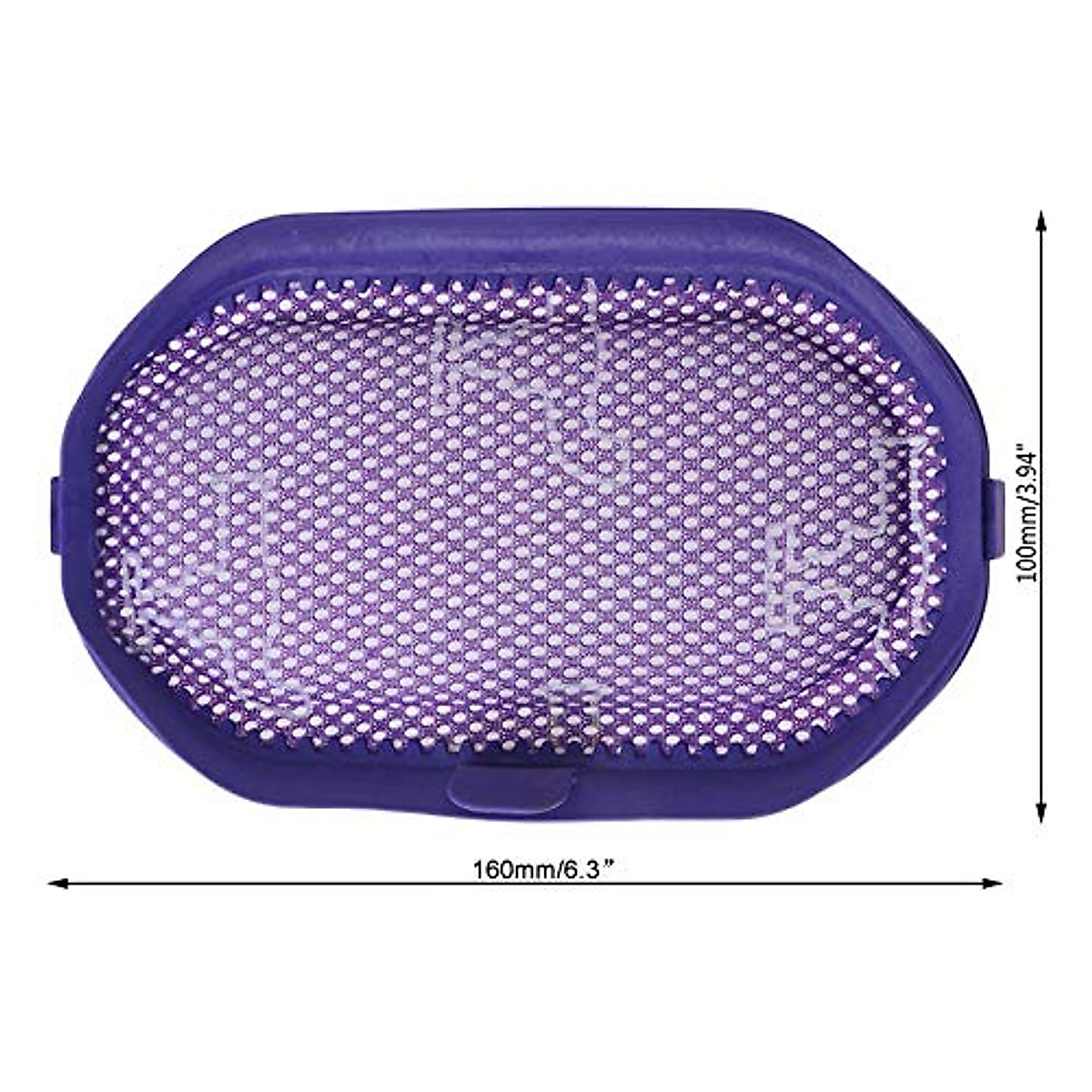 2 Pack Pre-Filter Digital Slim Vacuum Cleaner Dust HEPA Filters Replacement For Dyson DC30 DC31 DC34 DC35 DC44 DC45 DC56 DC44 Replaces Pre-Filter Part # 917066-02