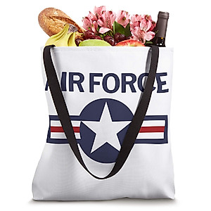 Air Force Vintage Roundel Gift for Military Veteran Tote Bag