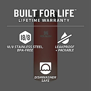 Stanley AeroLight Transit Bottle, Vacuum Insulated Tumbler for Coffee, Tea and Drinks with Ultra-Light Stainless Steel