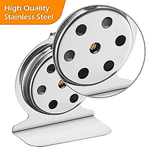 in Oven Thermometer for Grill Smoker BBQ 50-300°C/100-600°F, Instant Read Precision Stainless Steel Electric/Gas Oven Thermometers, Large Dial Display Thermometer Gauge for Kitchen Cooking Baking