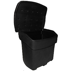 FCMP Outdoor - Outdoor Salt, Sand, and Storage Bin, Black