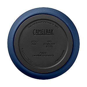 CamelBak Horizon 25oz Water Bottle - Insulated Stainless Steel - Wine Compatible - Leak Proof - Navy