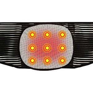 Breathable Lumbar Support Pain Relief Adjusable Self-Heating Magnetic Therapy Prevention Spine Injury and Improves Posture Lower Back Belt Brace Unisex (Size : X-Large)
