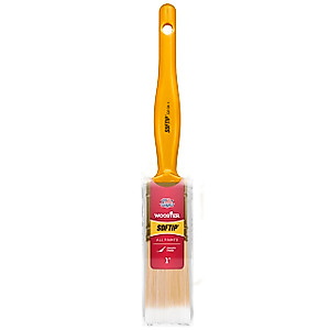 Wooster Brush Q3108-1 Softip Paintbrush, 1-Inch, White
