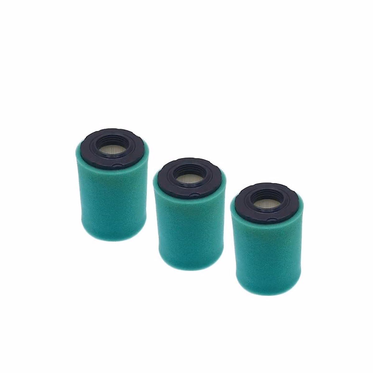 TENOMAL 3 Pack MIU14395 Air Filter With Pre Filter Replace John Deere GY21435 MIU13038 MIU13963 Fits D100 D105 D110 D130 Z225 Z235 Z255 X124 L105 L107 E100 E120 E130 Husqvarna YTA22V46 YTH24V48