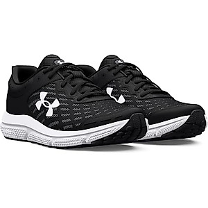 Under Armour Men's Charged Assert 10, (001) Black/Black/White, 13, US