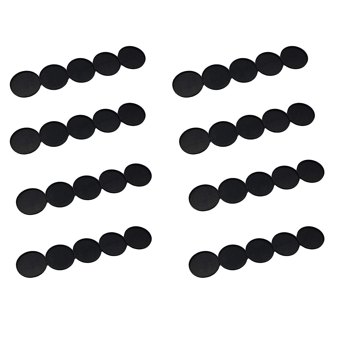 Terrain Genesis 25mm 5 Model 1 Row Straight Movement Tray | Pack of 8