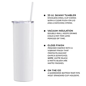 Go Greek Chic Gamma Phi Beta Coquette Bow Tumbler with Straw - White